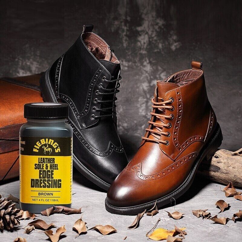 Fiebings Leather Sole & Heel Edge Dressing 4 Oz | eBay