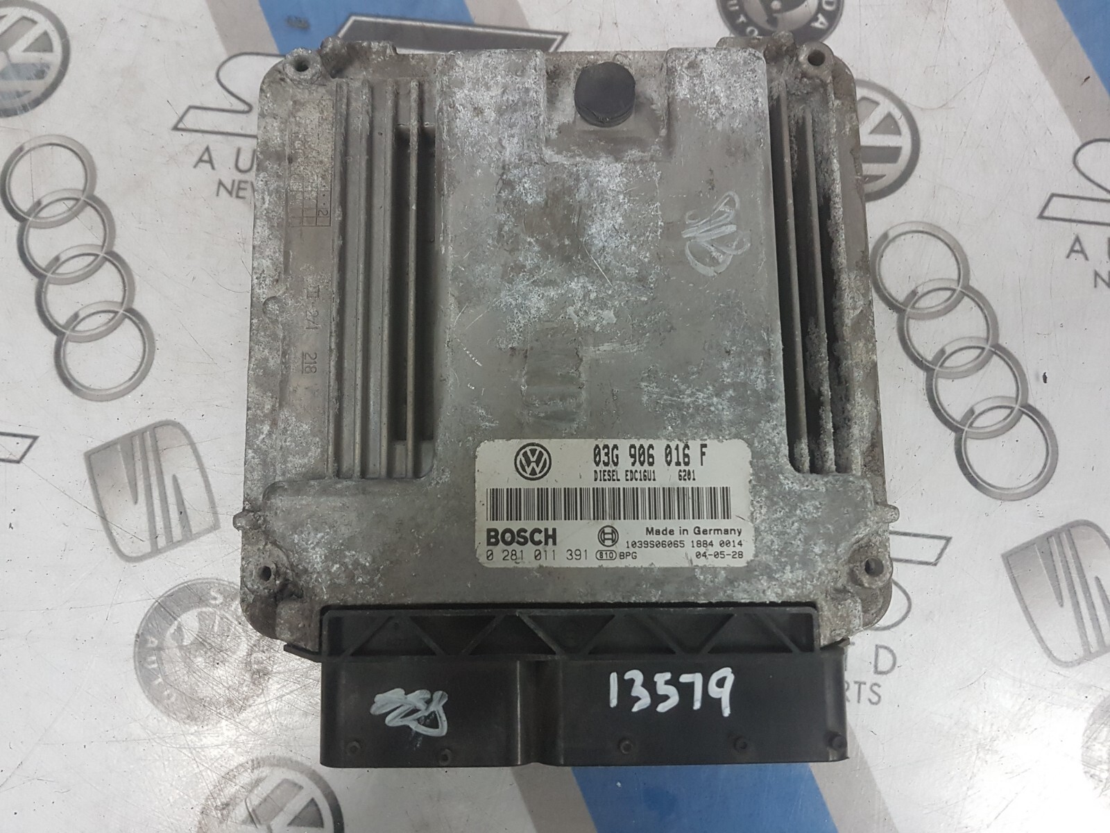 SKODA Octavia 1Z 2.0 TDI Engine Control Unit / ECU 03G 906 016 F ...