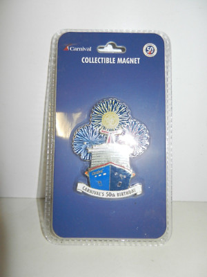 Carnival Cruise Line 50th Birthday 3D Collectible Keychain Key Chain ...