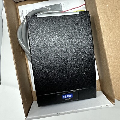 NEW HID pivCLASS RP40-H Wall Switch Reader Black Pigtail 920PHRNEK00006 ...