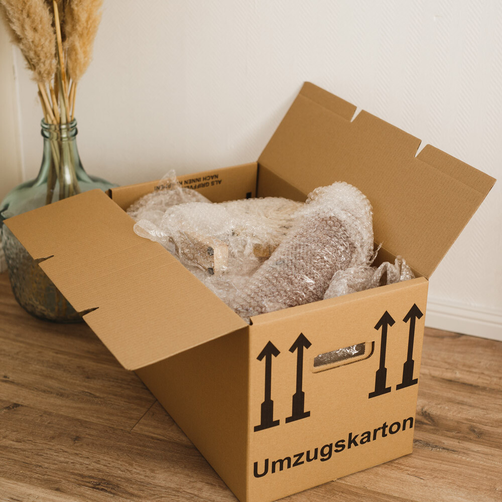 1 - 100 Stück Umzugskartons Karton doppelter Boden Umzug Kiste Boxen ...