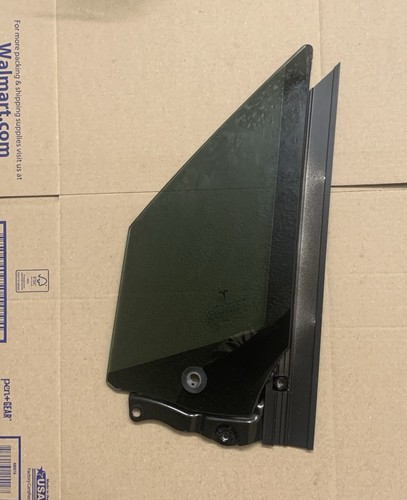 2016-2020 Tesla Model X Front Left Door Quarter Window Glass OEM ...