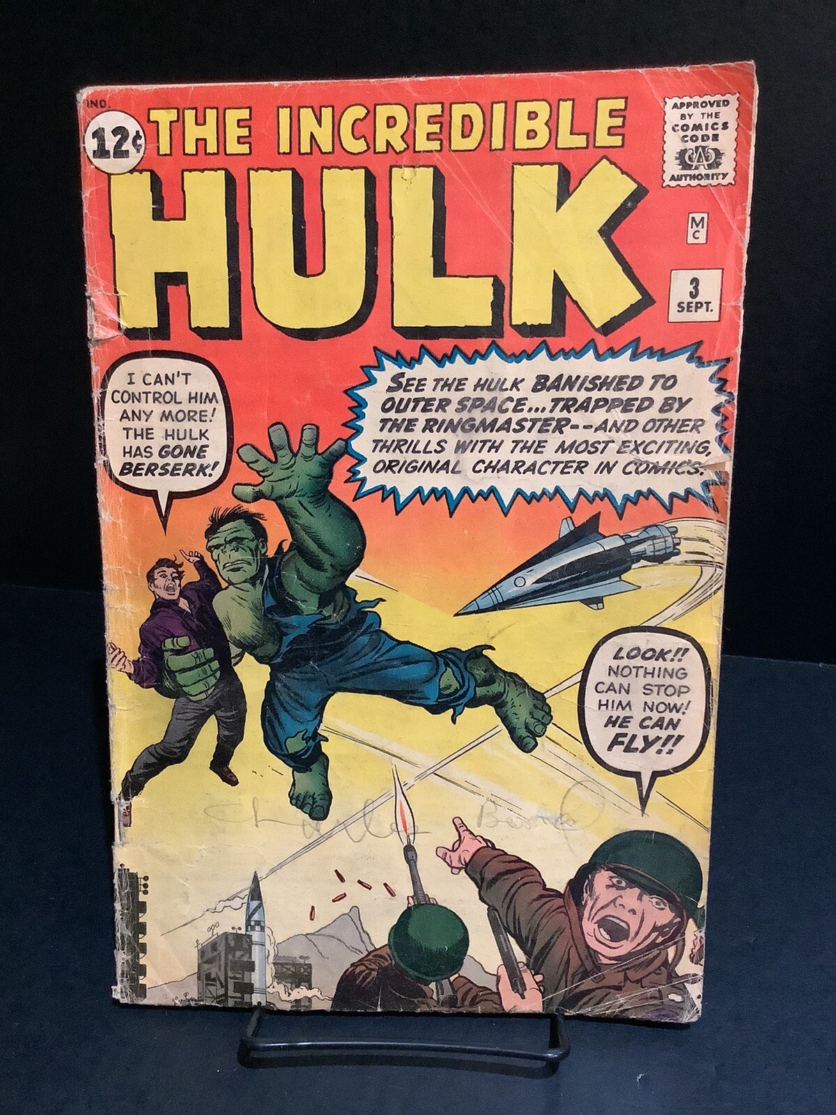 Incredible Hulk #3 (3rd Hulk, 1st Ringmaster, 1962, Ditko) | eBay