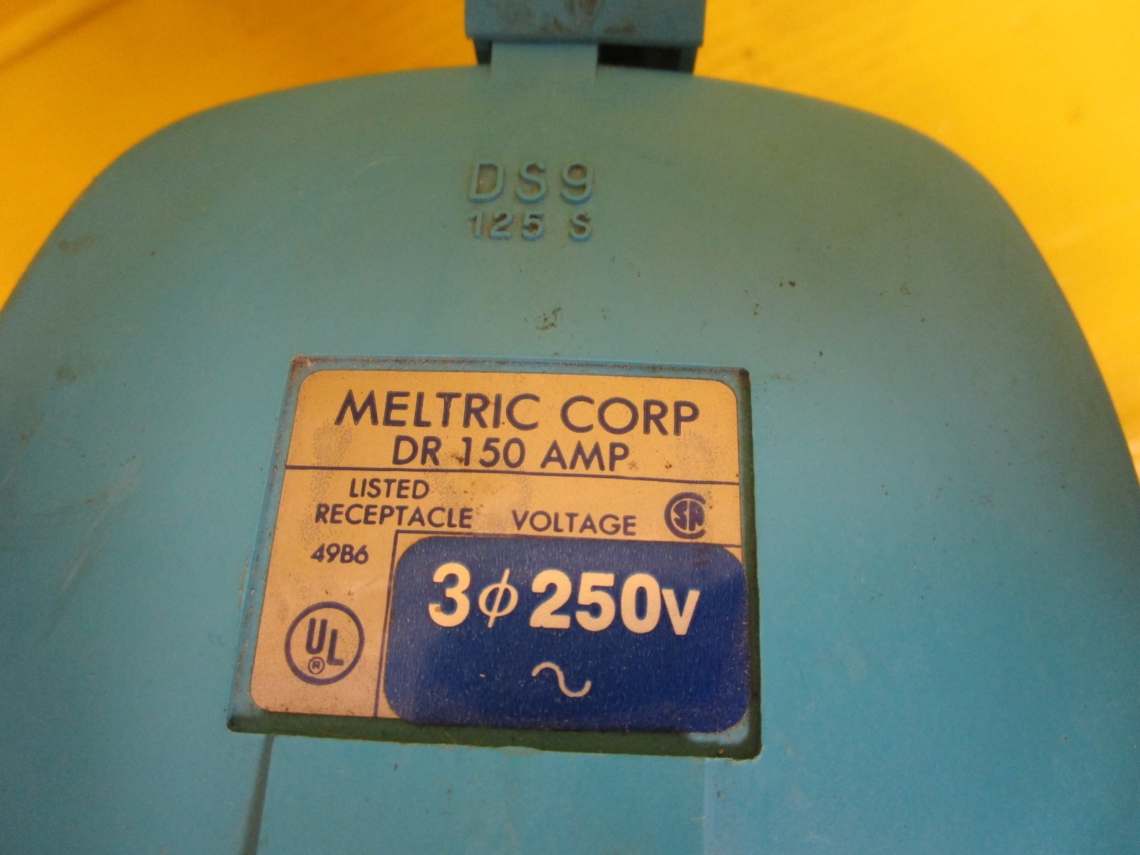 MARECHAL ELECTRIC RECEPTACLE/CONNECTOR 31-94033 DR 150 AMP 240V VOLT ...