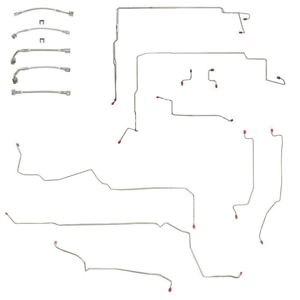1998 Mustang Brake Line Diagram SN95 Mustang ABS Delete Brake Line Kit