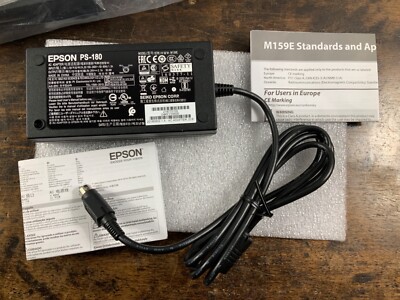 Brand New Original Epson PS-180 Power Supply For Epson Receipt Printer ...