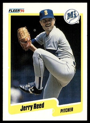1990 Fleer Jerry Reed Seattle Mariners #523 | eBay