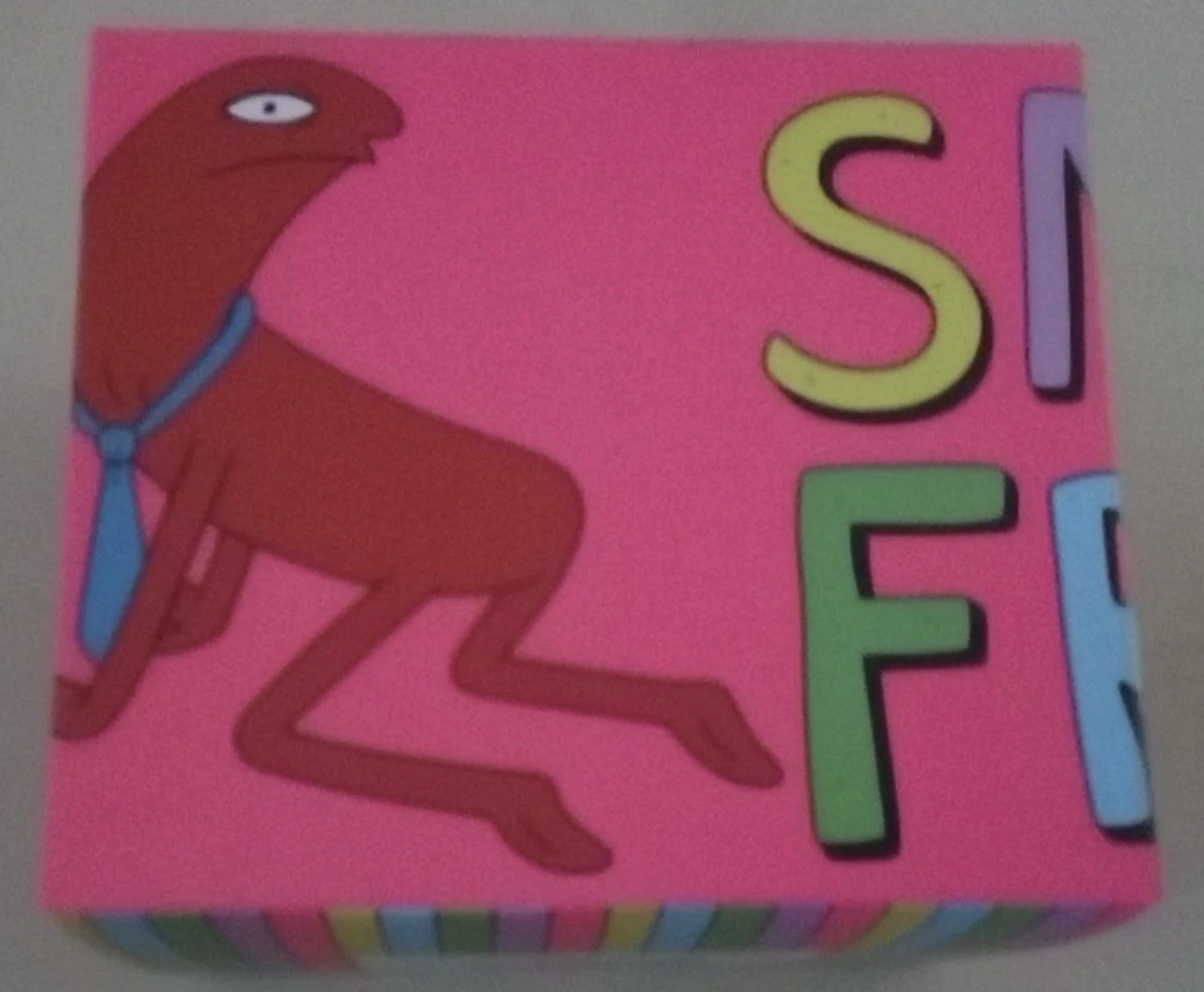 SMILING FRIENDS 2025 Comic-Con ALLAN Alan RED Vinyl FIGURE Adult Swim ...