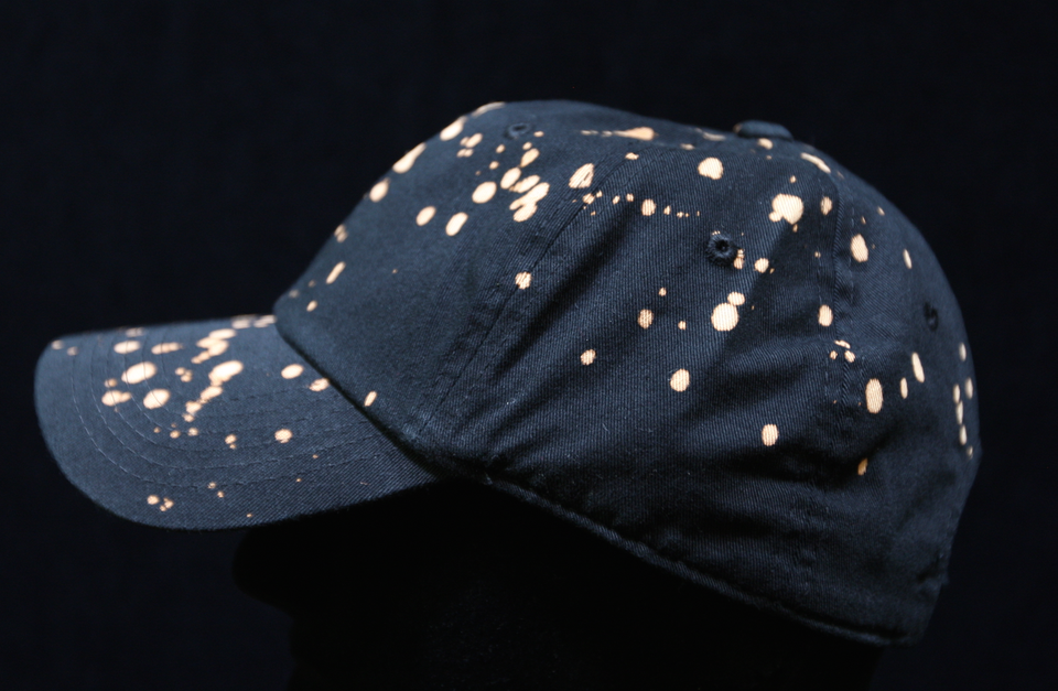 Men's Baseball Cap Fashion Hat Trucker Bleach Tie Dye Caps Casual Hip ...