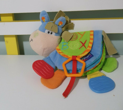 Playgro Clip Clop Book Cow Book Teether | eBay