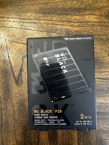 Western Digital WD Black P10 2TB, External, 2.5 inch (WDBA2W0020BBKWESN ...