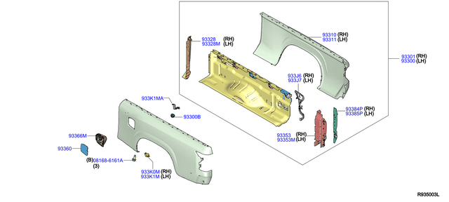 Genuine Nissan OE Cap Bedside 76999-9BU0A for sale online | eBay