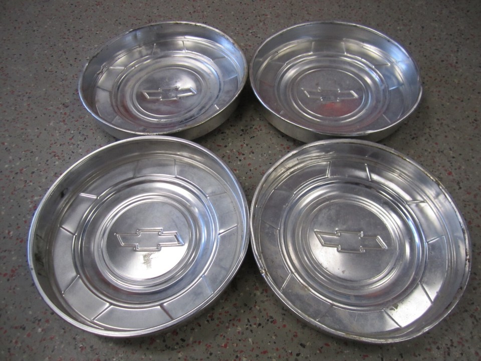 1971-1999 Chevy C10 C20 1/2 Ton 2WD OEM Dog Dish Center Cap 5-Lug 10.75 ...