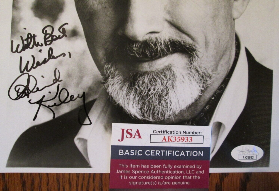 VINTAGE RICHARD KILEY Auto Signed Photo 3 Emmy Awards & 2 Golden Globes ...