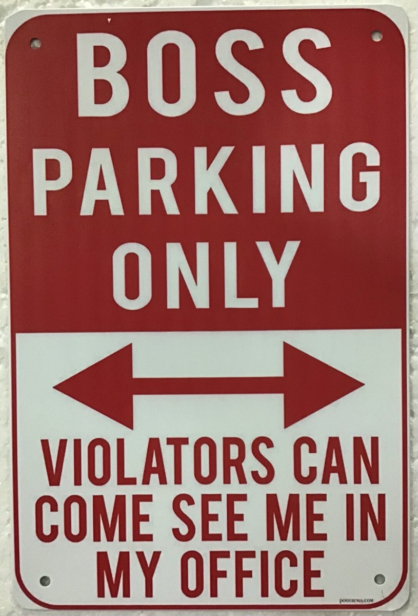 Parking Boss Signs Parking Boss