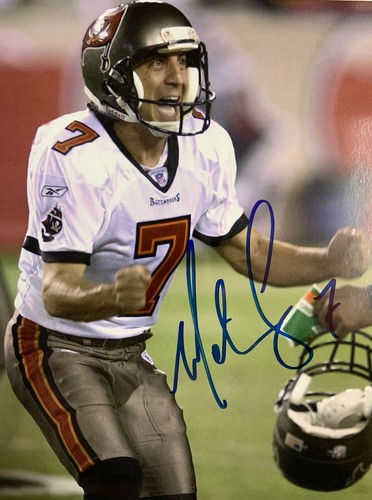 Martin Gramatica 1999-2003 Tampa Bay Buccaneers Autographed 8x10 Photo ...