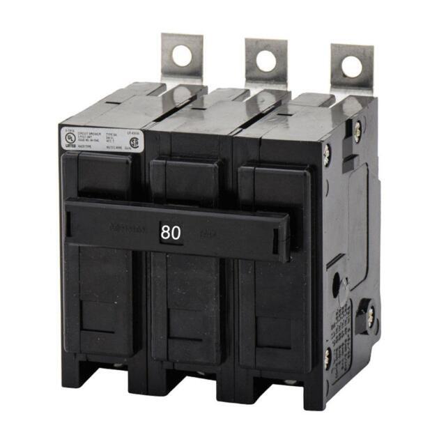 Eaton BAB3080H 80A 240V Circuit Breaker for sale online | eBay