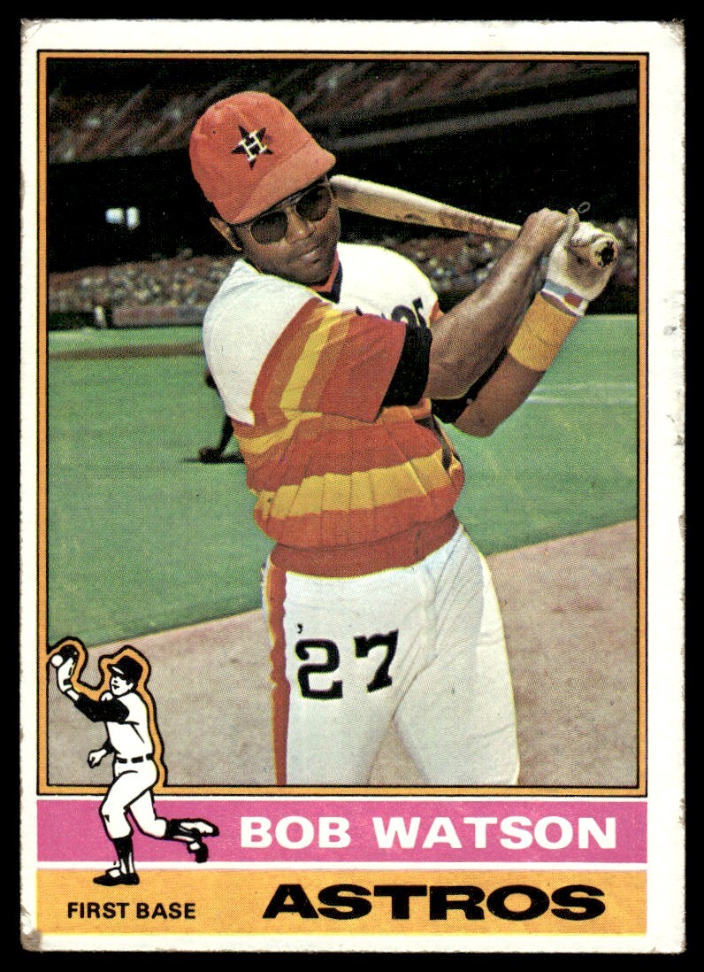 1976 Topps Bob Watson Houston Astros #20 | eBay