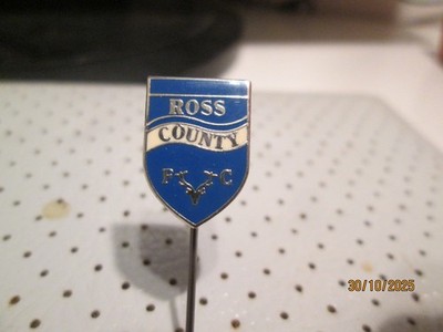 Football Club ROSS COUNTY badge # A 1 | eBay UK