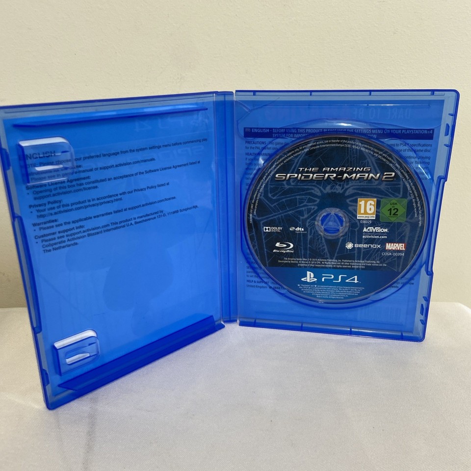 Spider-Man & The Amazing Spider-Man 2 Sony Playstation 4 PS4 Games ...