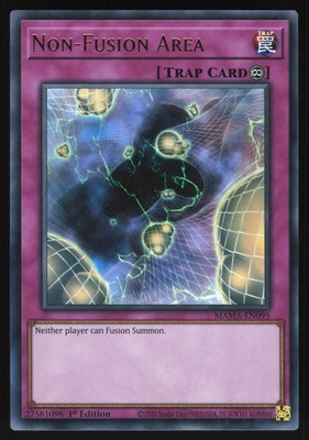 Non-Fusion Area - MAMA-EN095 - Ultra Rare - 1st Edition Yugioh | eBay