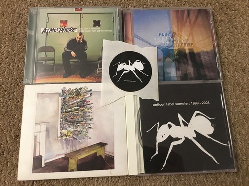 Anticon Label Sampler 1999-2004 + Sticker + Alias & Tarsier ...