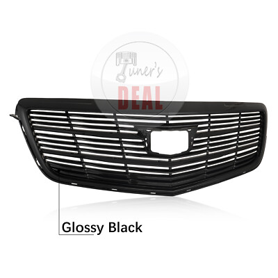 For 2015-2019 Cadillac ATS Front Upper Grille Gloss Black 22879627 | eBay