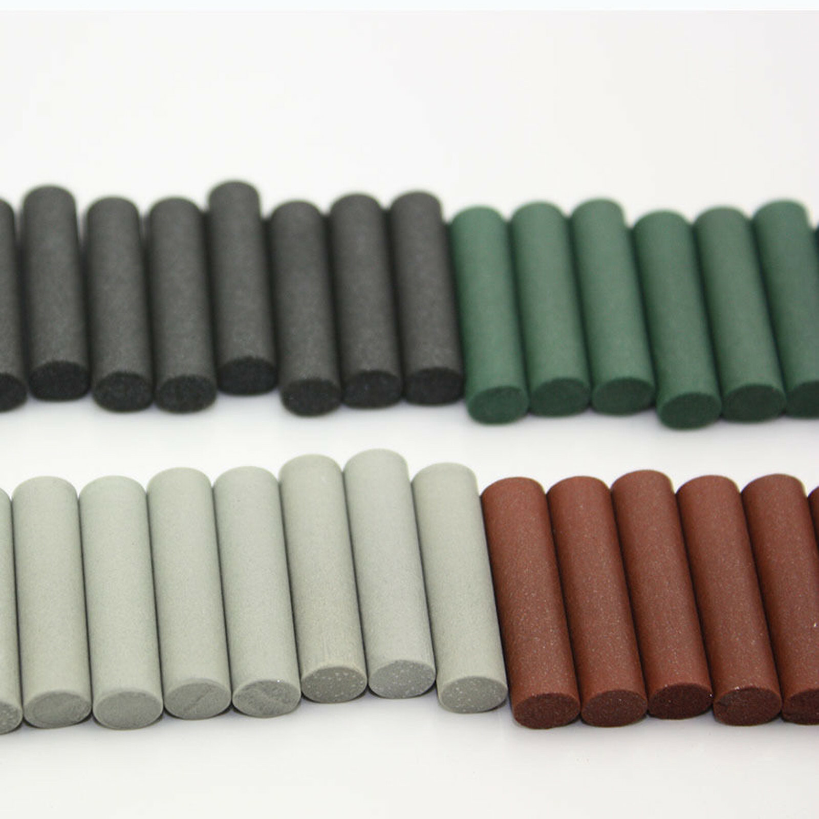 40Pcs Rubber Points Polishing Pillar Wheels Cylinder For Dental Jewelry ...