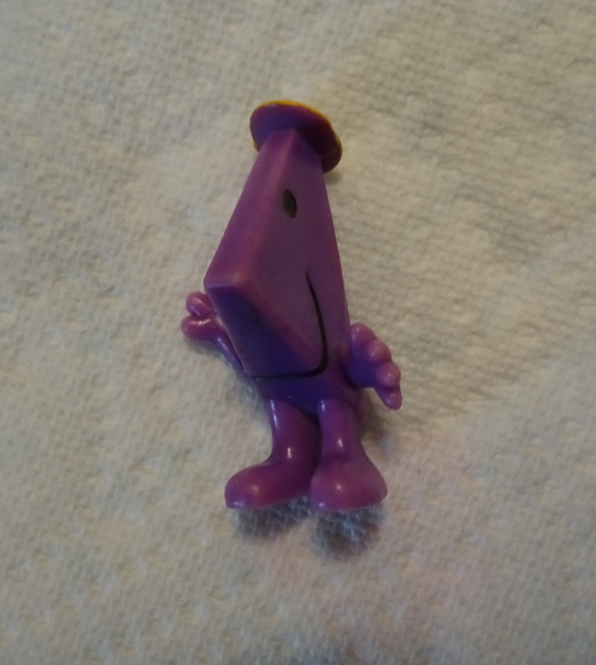Arby's 1981 Mr. Men Little Miss (Mr. Rush) pvc figure | eBay