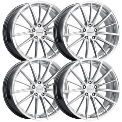 (Set-4) Vision 473 Axis 19X8 5x120 40mm Silver wheels rims 19 Inch | eBay
