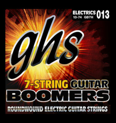 GHS Boomers GB7H Electric Guitar Strings 7-string set gauges 13-74 | eBay