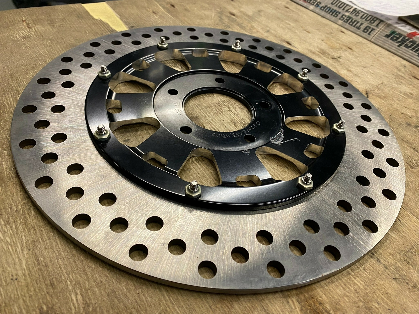 Super Charged Brembo Brake Rotor Harley Dyna Bagger Front Floating ...