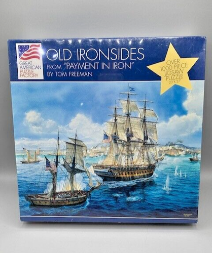 Great American Puzzle Factory Old Ironsides Payment In Iron 1000 Pcs ...