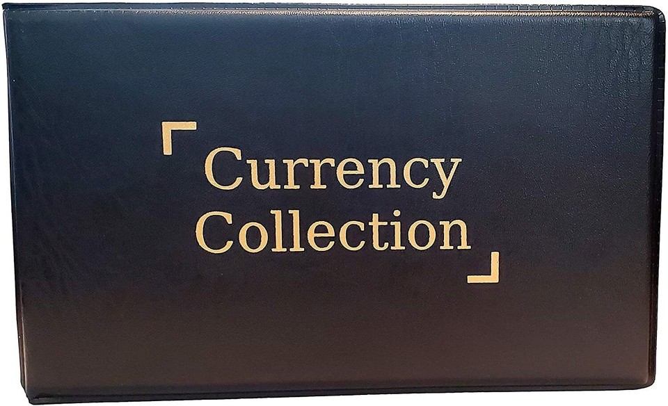 1 PC Banknote Album 20 Pages Currency Collection Holder Display Storage ...