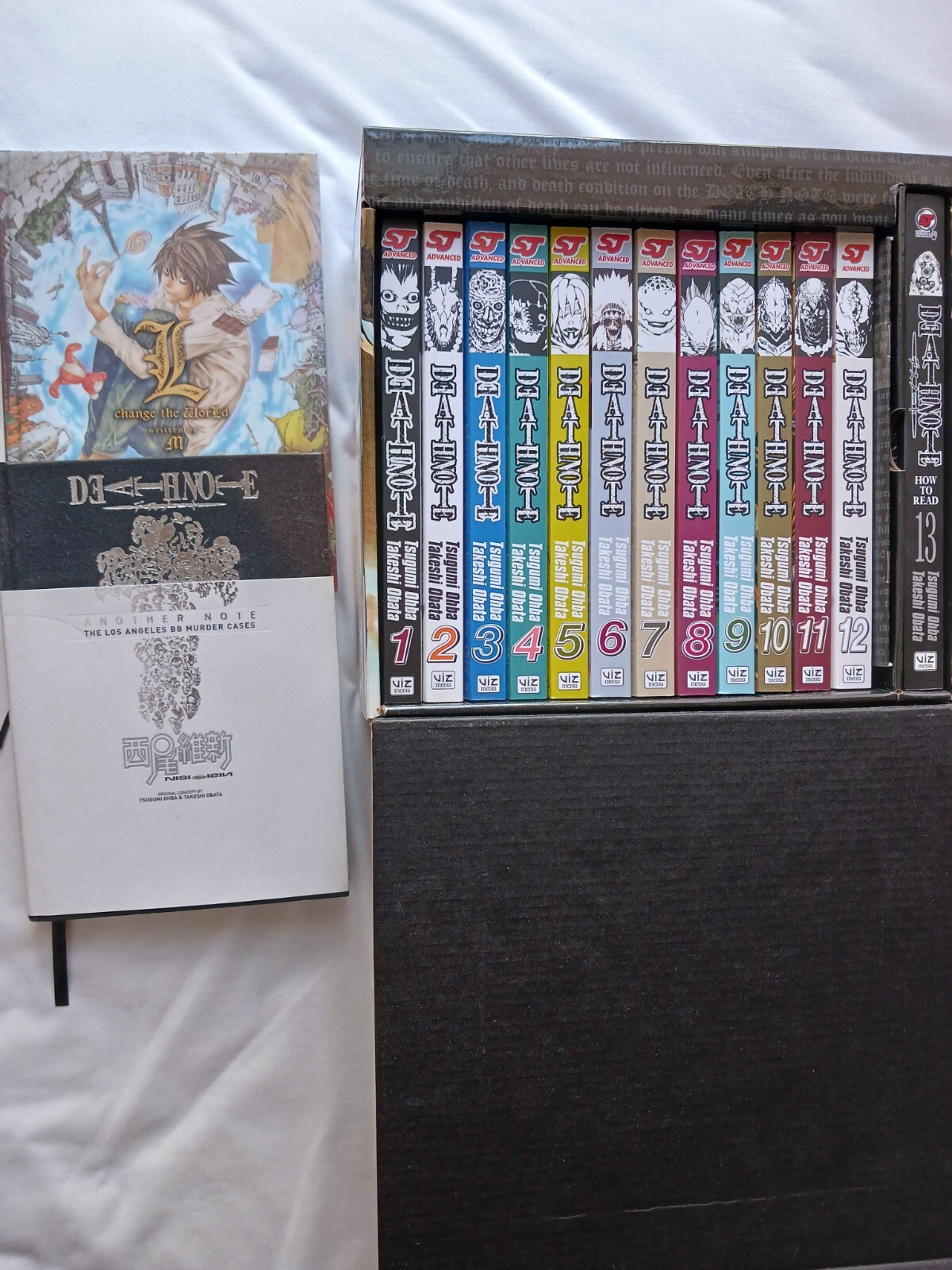 Death Note Complete Box Set Volumes 1-13 Complete + Novels | eBay
