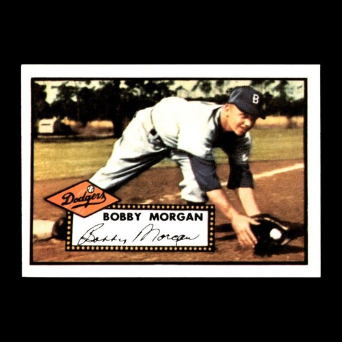 Bobby Morgan 1983 Topps 1952 Reprint Series Brooklyn Dodgers #355 NM+ ...