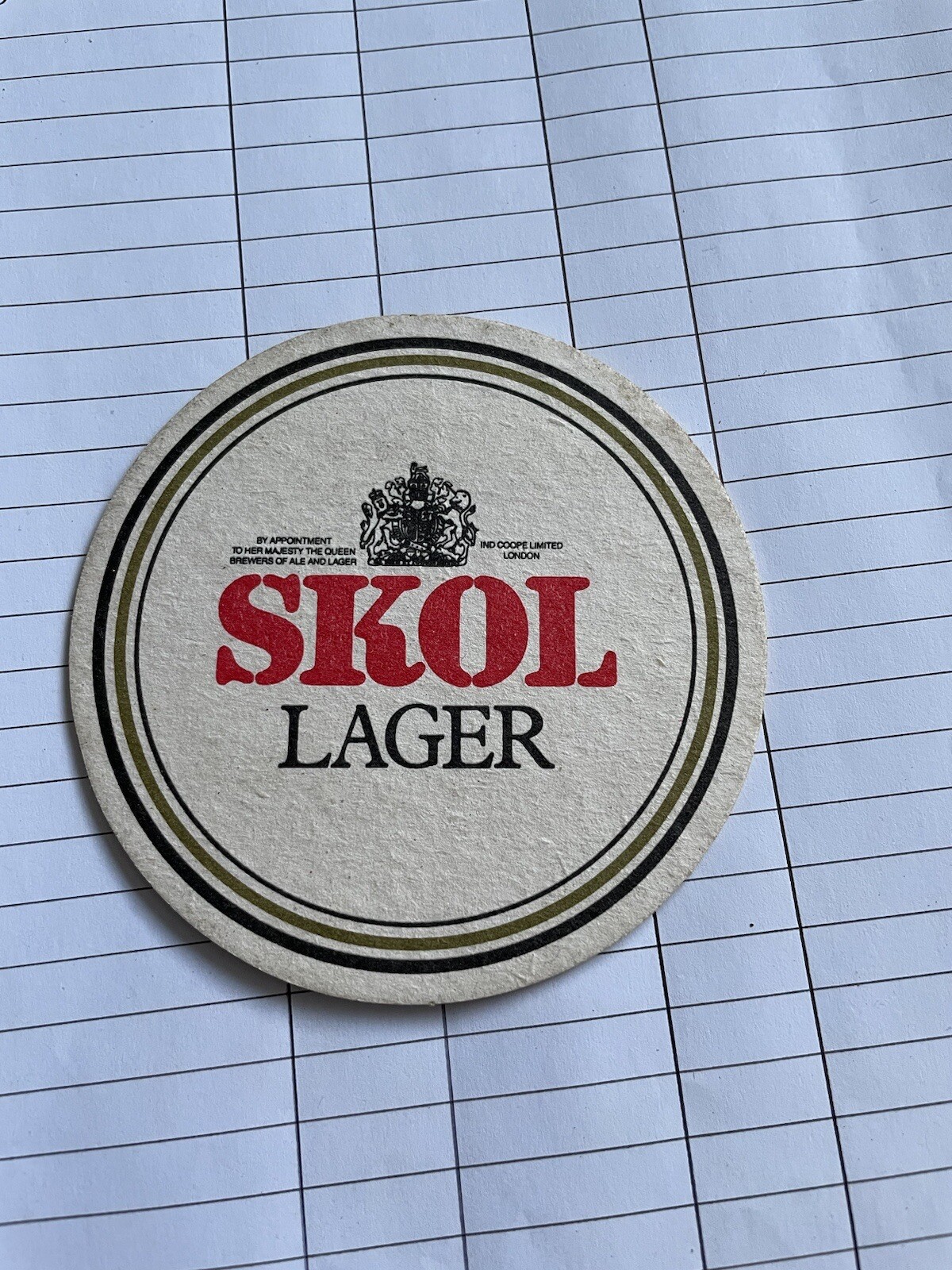 SKOL LAGER - SKOL LAGER COLLECTIBLE BEER MAT -- (Cat 146) - (1989) | eBay