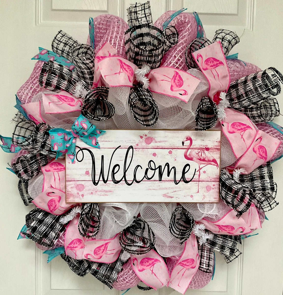 Welcome Deco Mesh Wreath Ideas How To Make A Deco Mesh Wreath The Easy