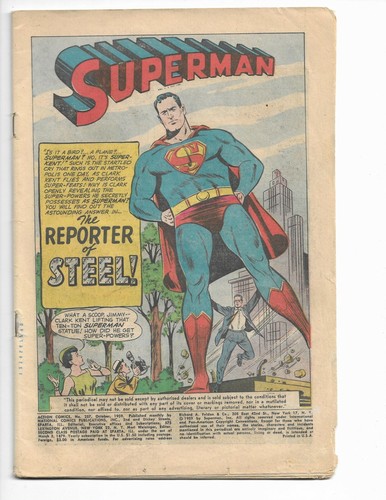 ACTION COMICS 257 - COVERLESS - SUPERMAN - LEX LUTHOR - LOIS LANE (1959 ...