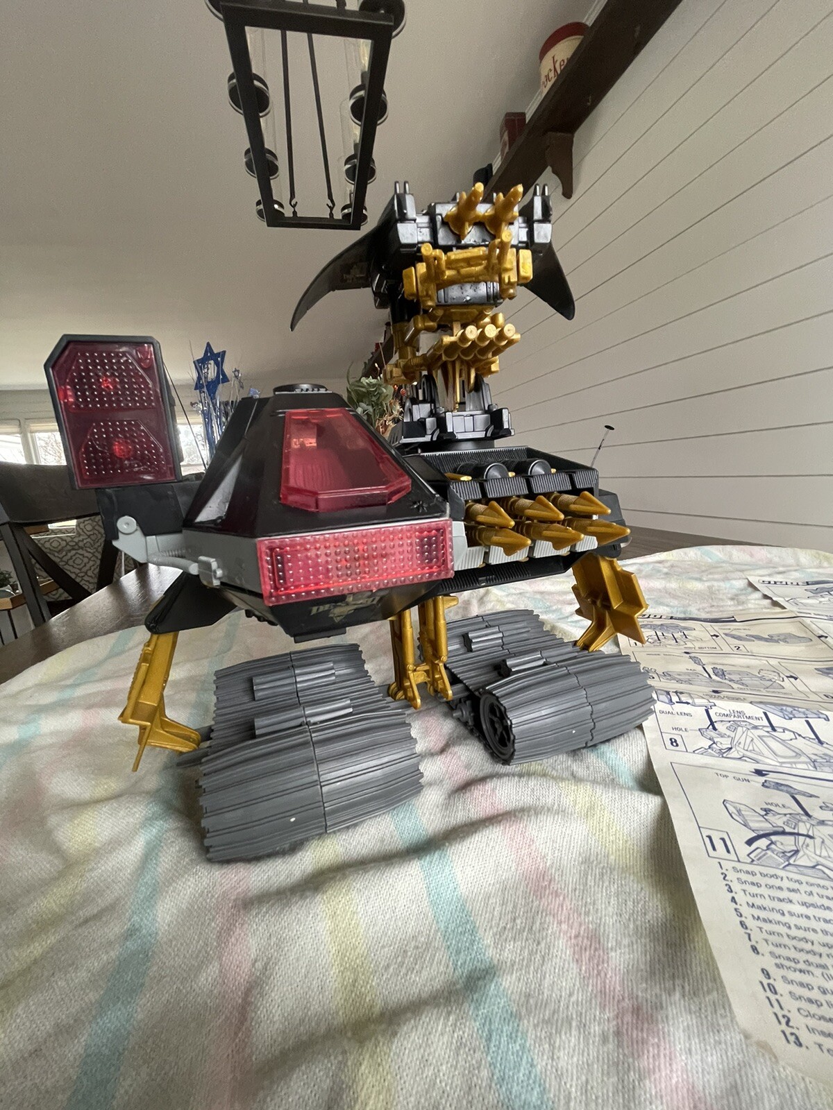 100% Complete GI Joe Destro Despoiler w Cobra D.E.M.O.N. DEMON tank ...