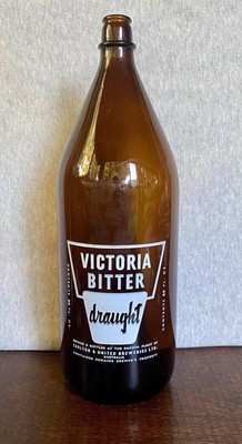 Vintage Darwin Stubby - VB Victoria Bitter Draught - Darwin Australia ...