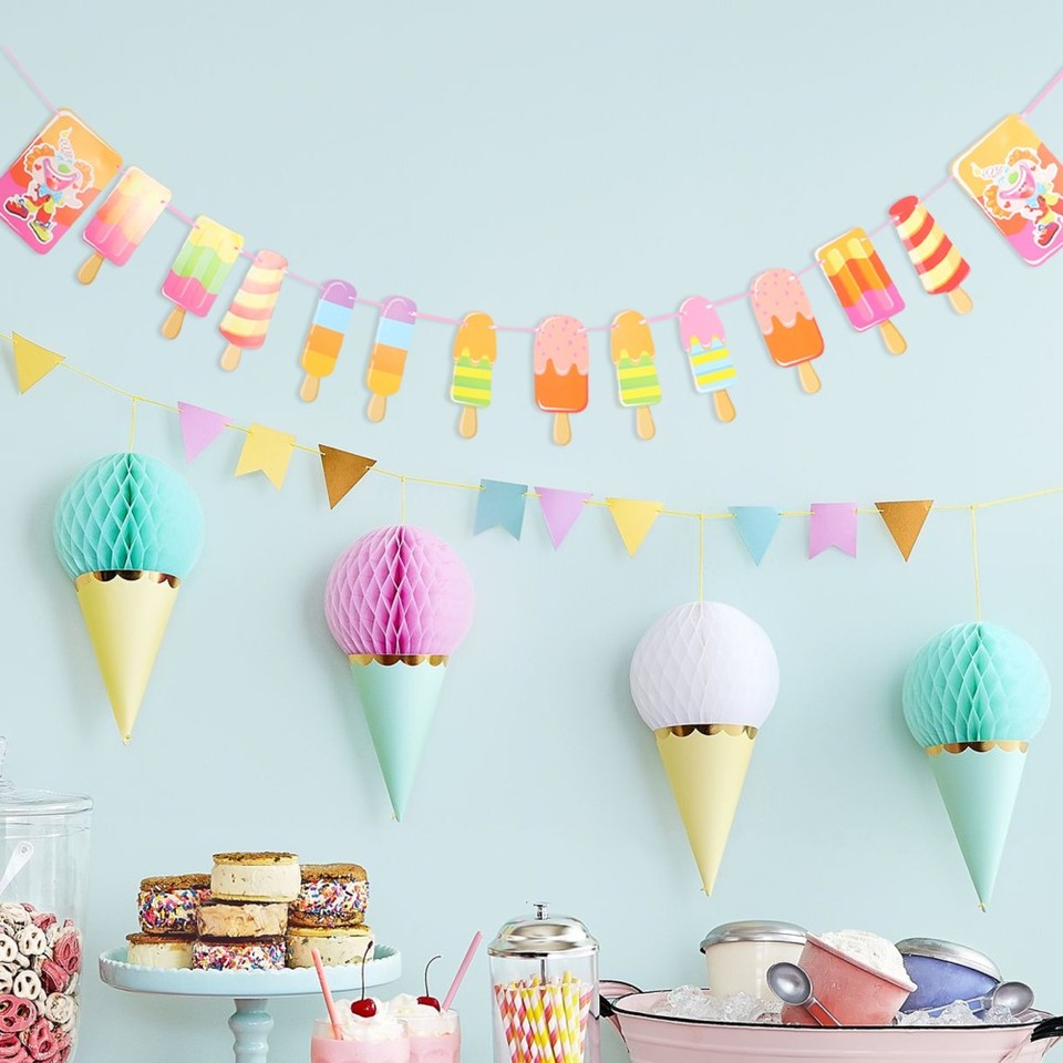 2 Pcs Tiki Luau Party Garland Birthday Banner for Doorway | eBay UK