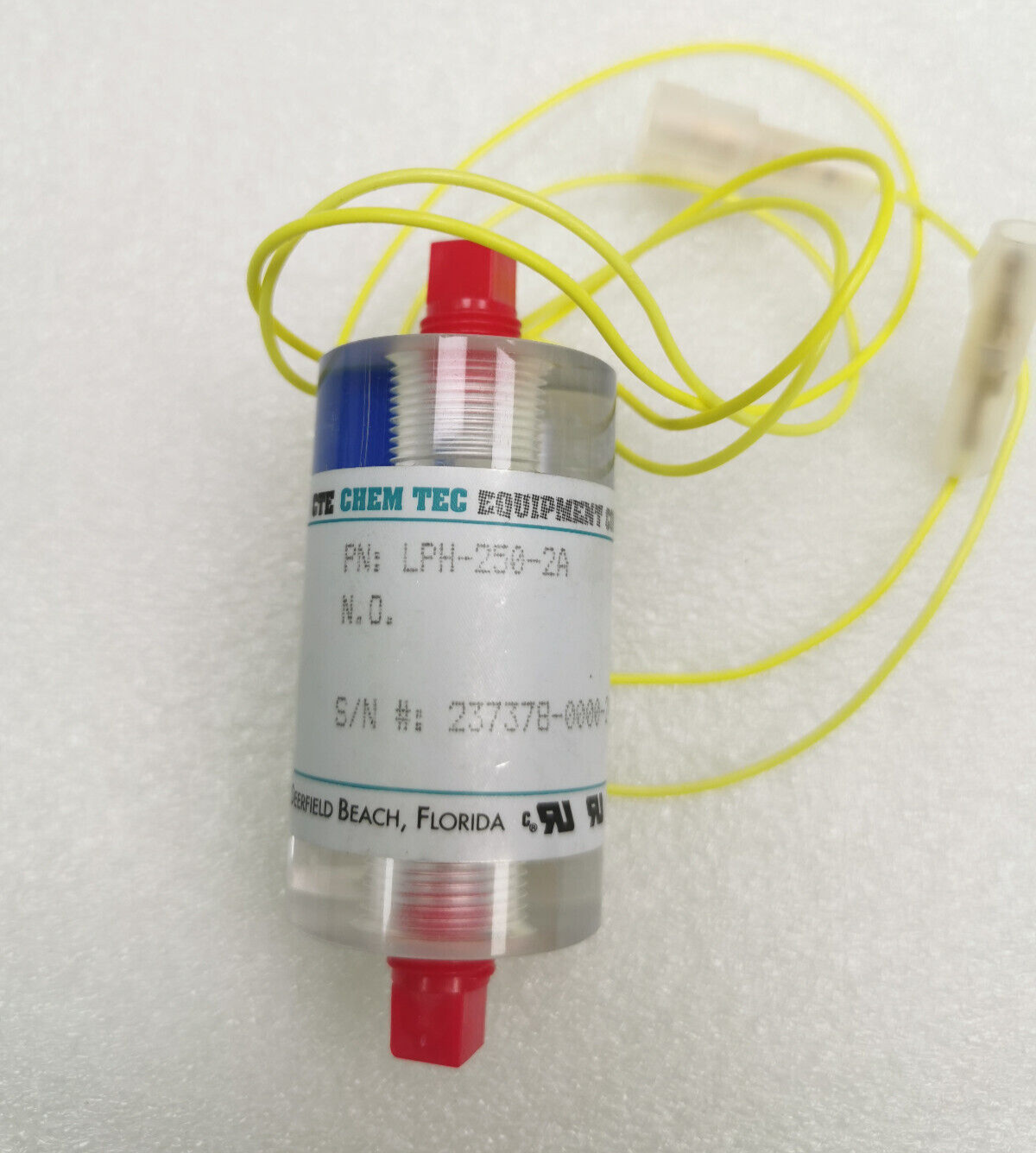 ChemTec LPH-250-2A Perkin Elmer N0690454 Switch Flow Valve for ICP-MS ...