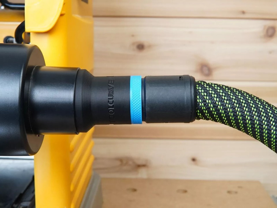 27mm Hose Adapter for Dewalt 734 Thickness Planer - Compatible with ...