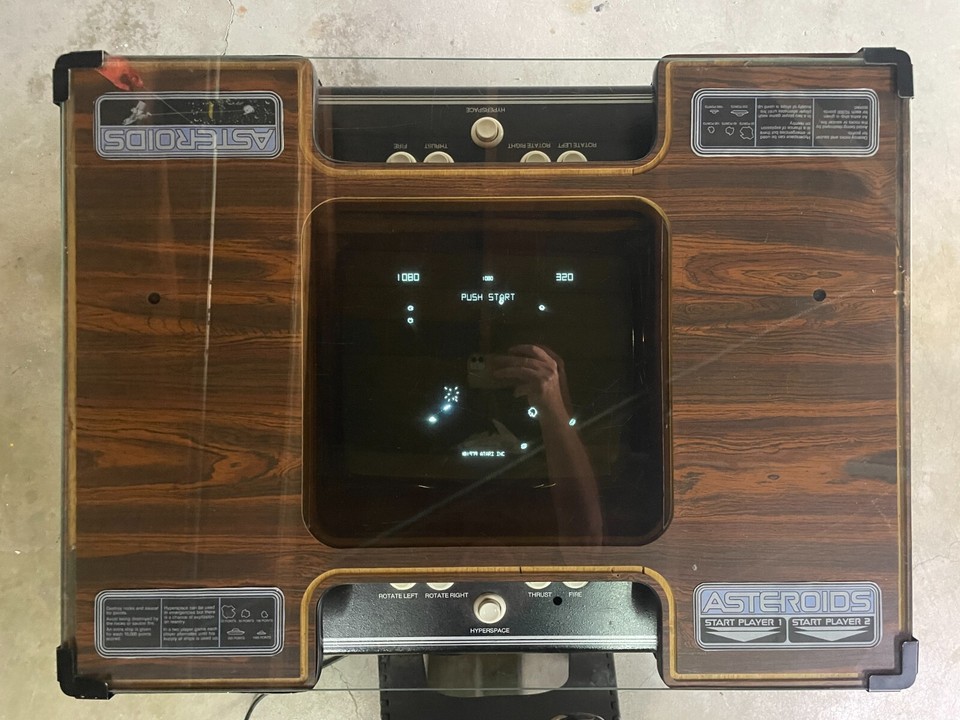 ASTEROIDS ARCADE COCKTAIL MACHINE by ATARI 1979 | eBay