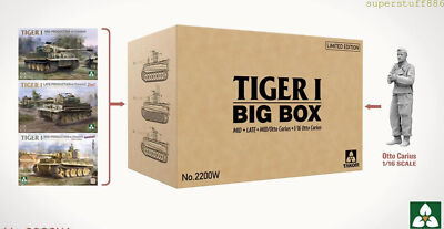 TAKOM 2200W Tiger I `Big Box (MID+LATE+MID/0tto Carius+1/16 0tto Carius ...