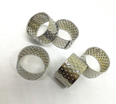 5X Adjustable Metal Ring Type Thimbles | eBay Australia