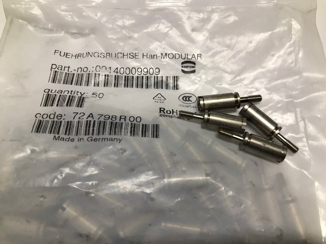 2pcs 09140009909 - HARTING - Heavy Duty Power Connectors HAN GUIDE PIN ...