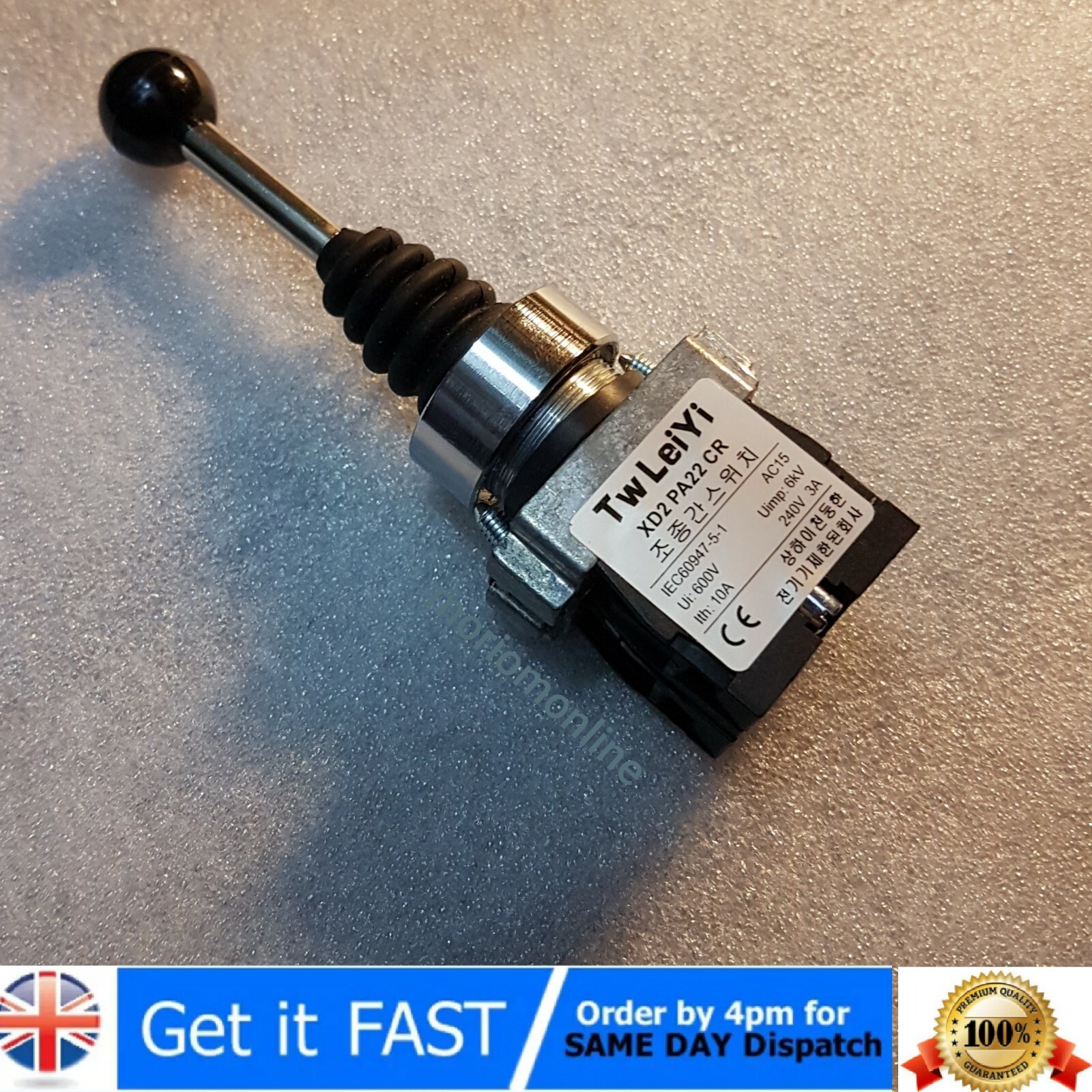 Momentary Spring Return 2NO XD2PA22 Joystick Switch 2 Position | eBay