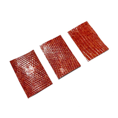 3x Violin Viola Bow Shaft Lizard Leather Grip Lapping Red Color | eBay